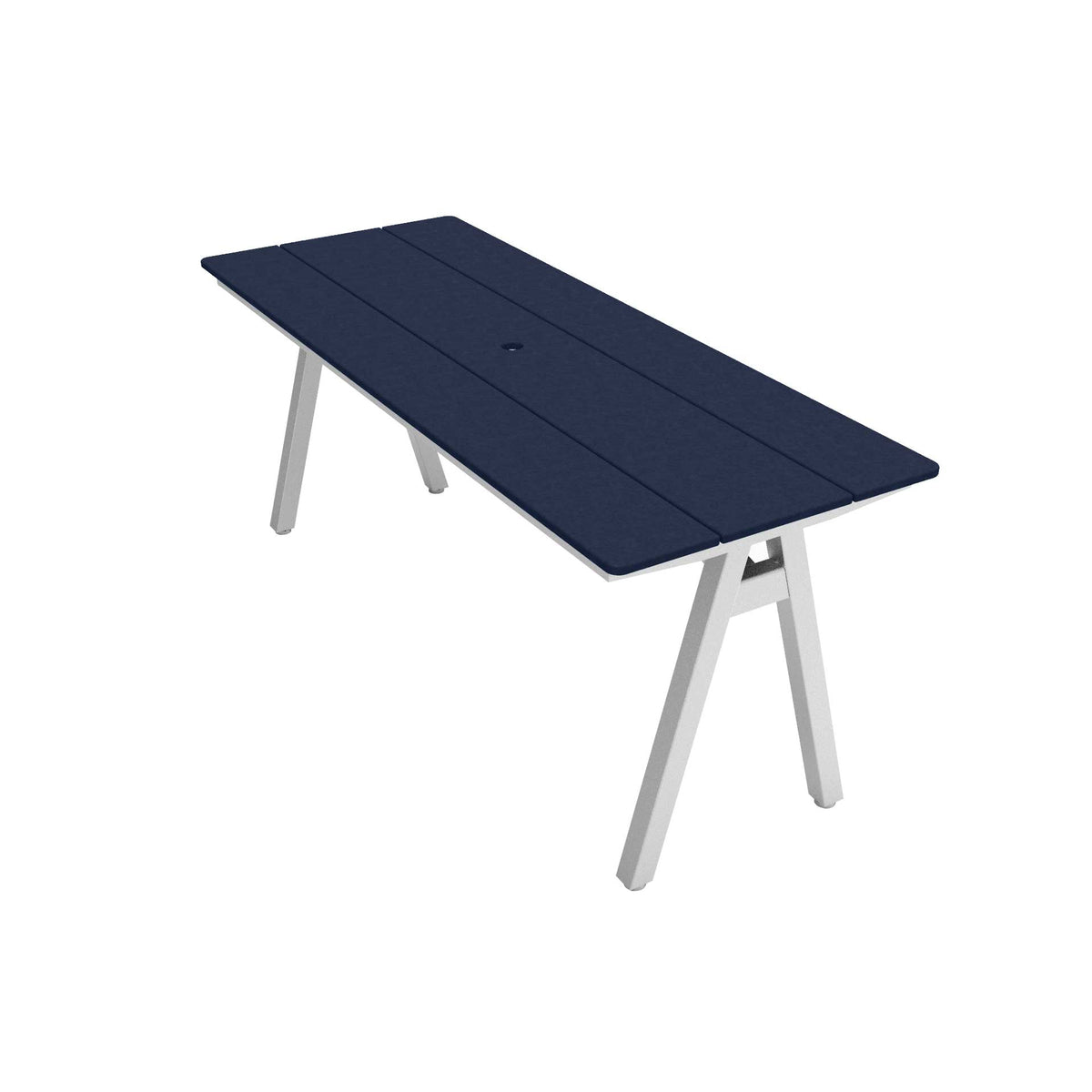 72˝ Centra Table - Multi-Board Recycled Plastic Planks – LeisureCraft ...