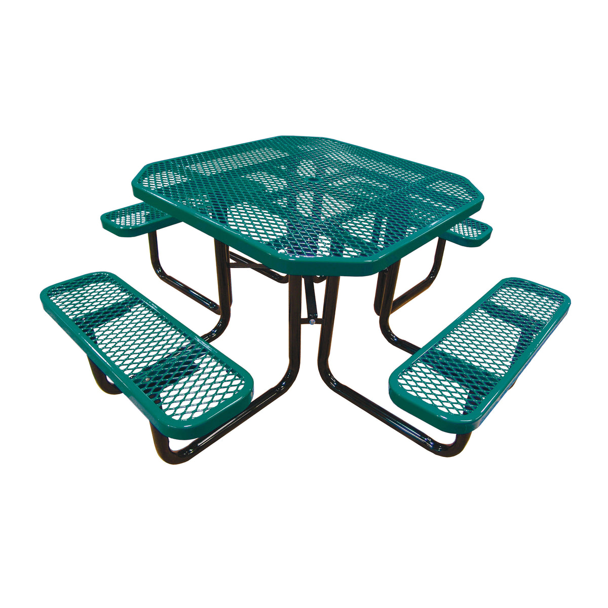 46˝ Octagonal Expanded Metal Table – LeisureCraft Holdings, LLC