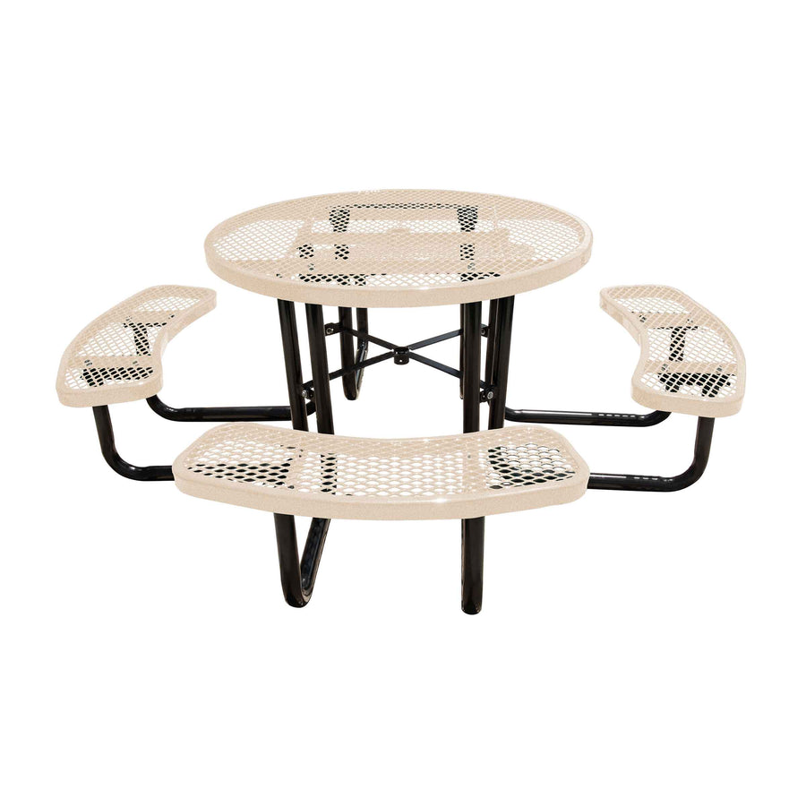 46˝ Round Expanded Metal Table – LeisureCraft®